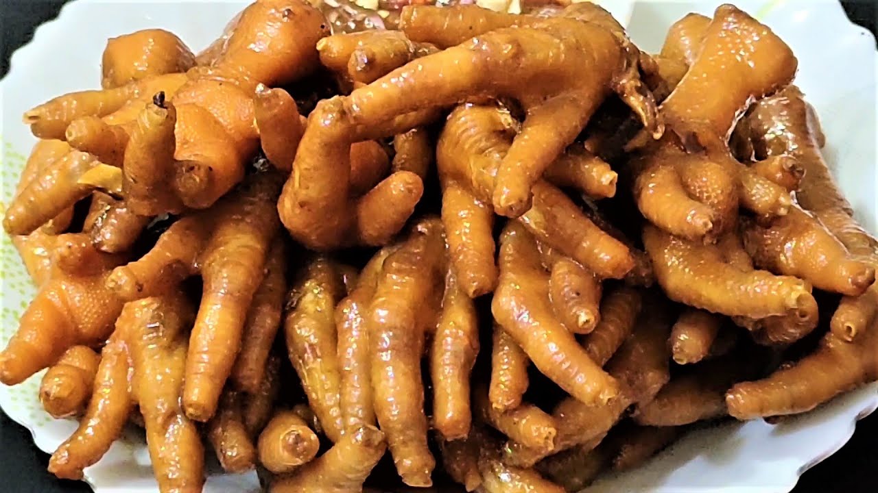 Braised Chicken Feet with Spicy Tamarind Dip Sauce ...