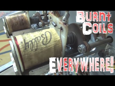 Half The Coils Burnt Up In Bally's SILVERBALL MANIA Pinball Machine ...