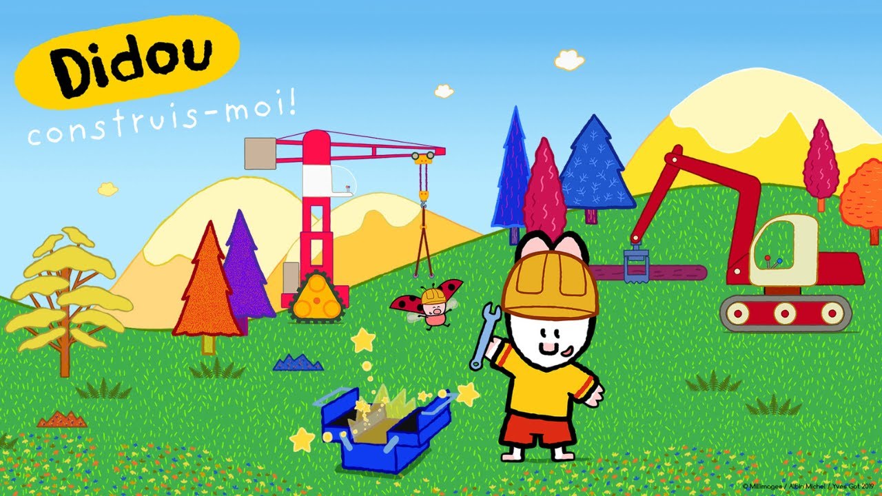 Apprends à construire avec DIDOU sur Pitchoun Toons 🔧 - YouTube