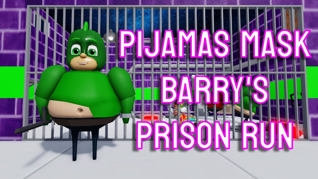 [NEW] PIJAMAS MASK BARRY'S PRISON RUN (Obby) | Full Gameplay - NO ...