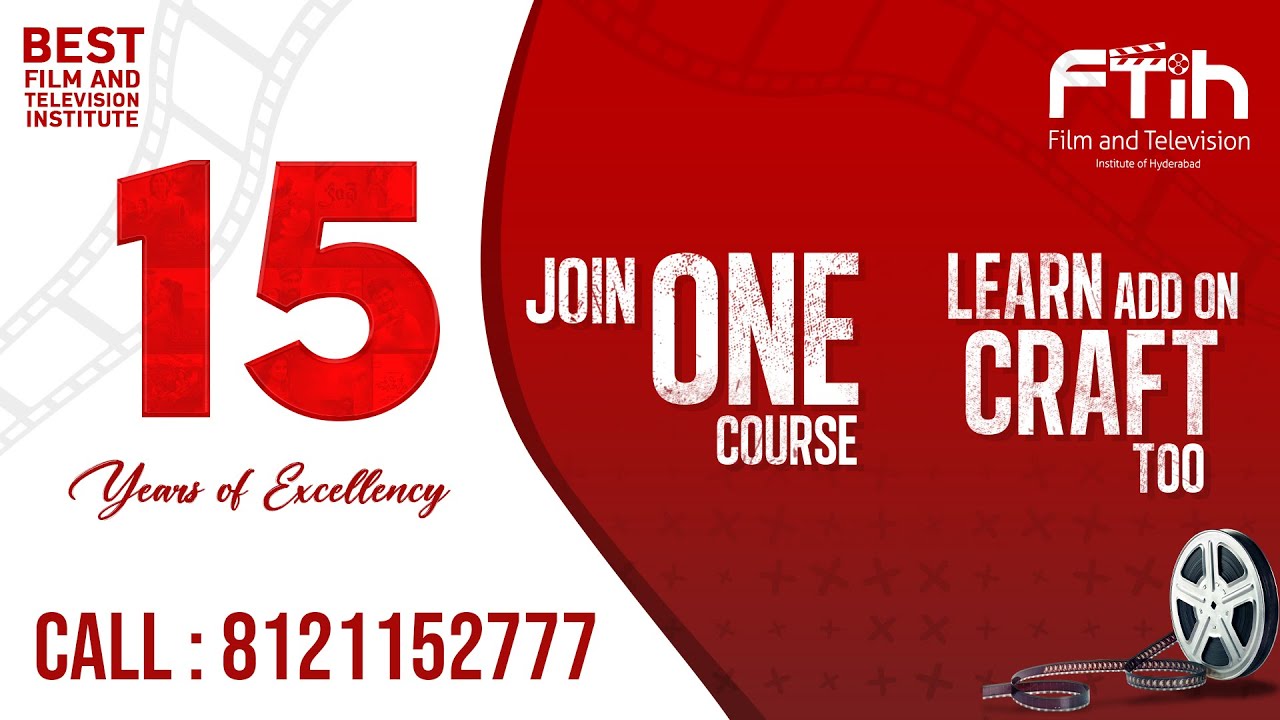 FTIH FILM SCHOOL || BEST FILM & TV INSTITUTE OF HYDERABAD - YouTube