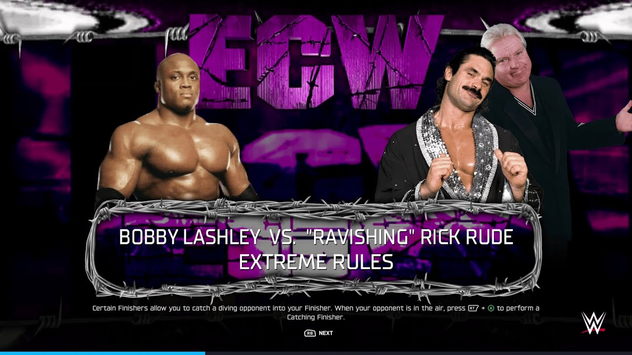 WWE 2K25 FULL MATCH — Bobby Lashley vs. Rick Rude — The Ultimate Style ...