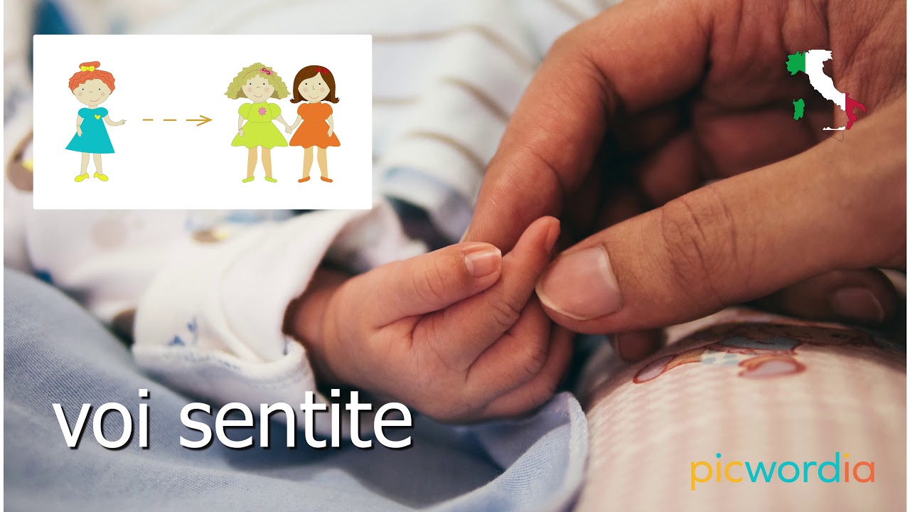 SENTIRE - to feel - Italian verbs in the present tense - YouTube