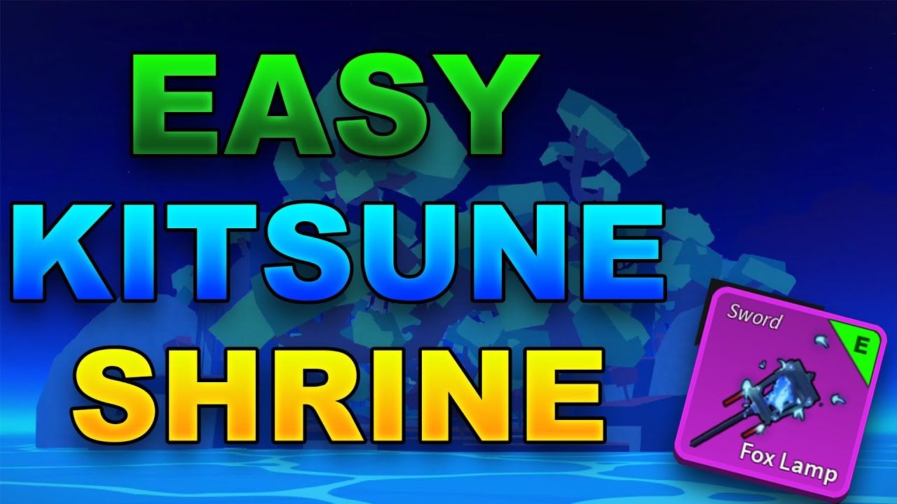 How To FIND The KITSUNE Shrine In Blox Fruits - YouTube