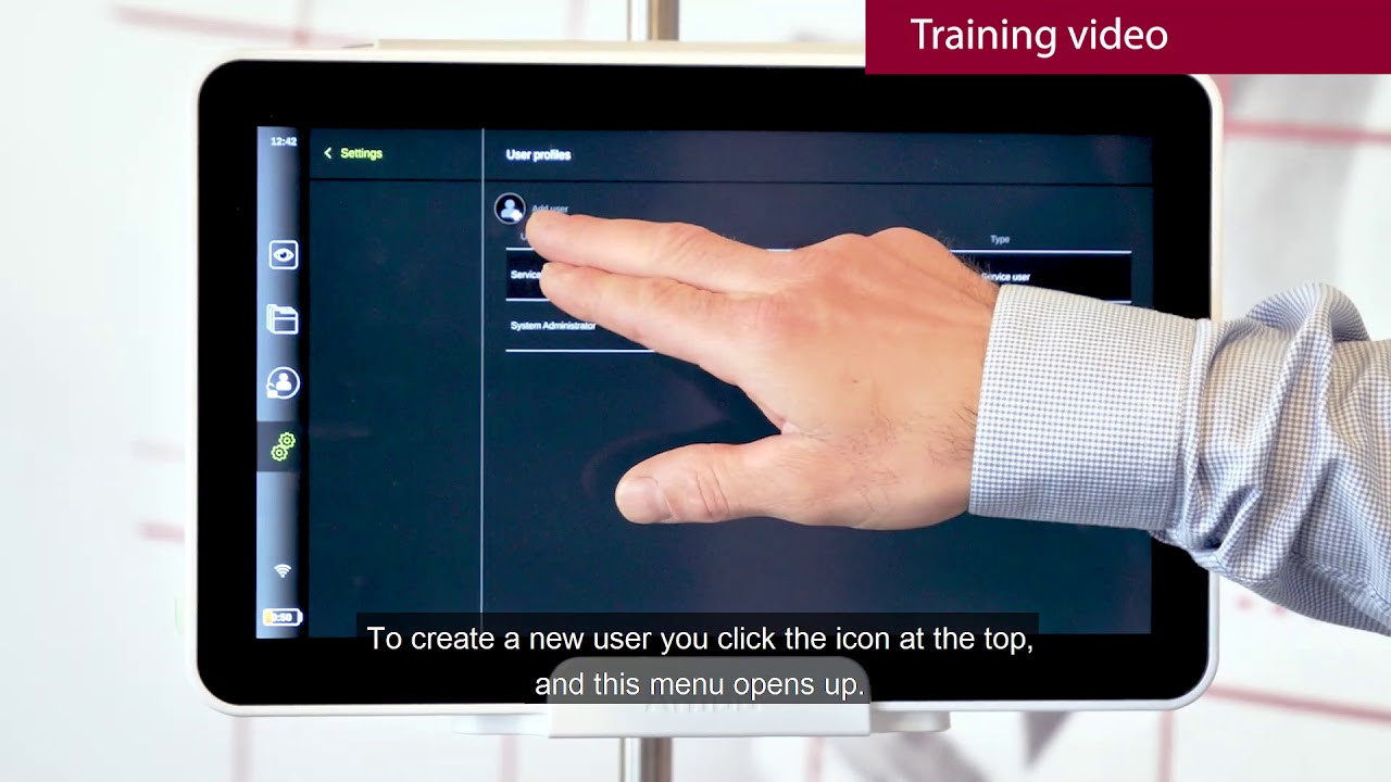 Part 8: User Profile Setup aView 2 Advance Monitor - YouTube