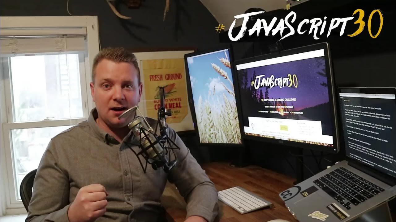 Announcing JavaScript30 - 30 Day Vanilla JS Coding Challenge - YouTube