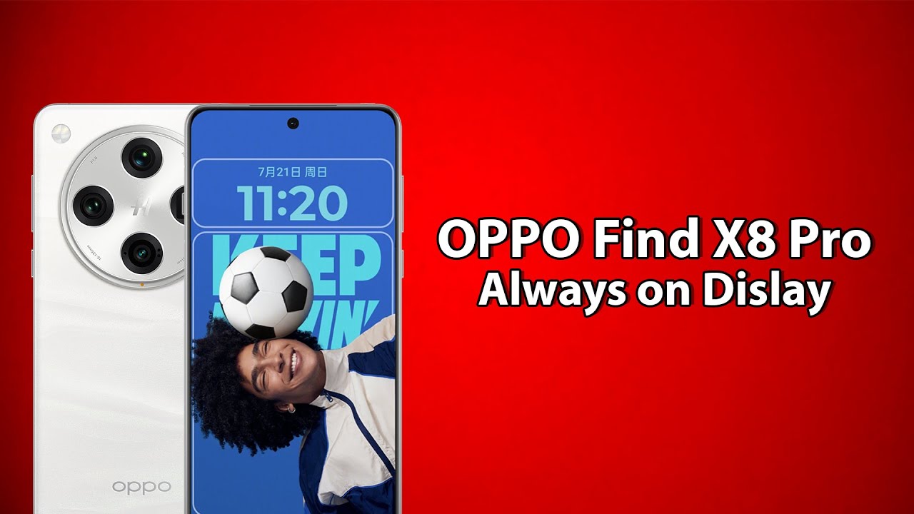 Oppo Find X8 and Oppo Find X8 Pro Always on Display (AOD) - YouTube