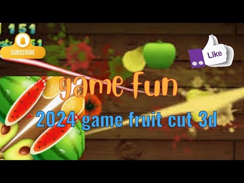Fruit cut 3d - YouTube
