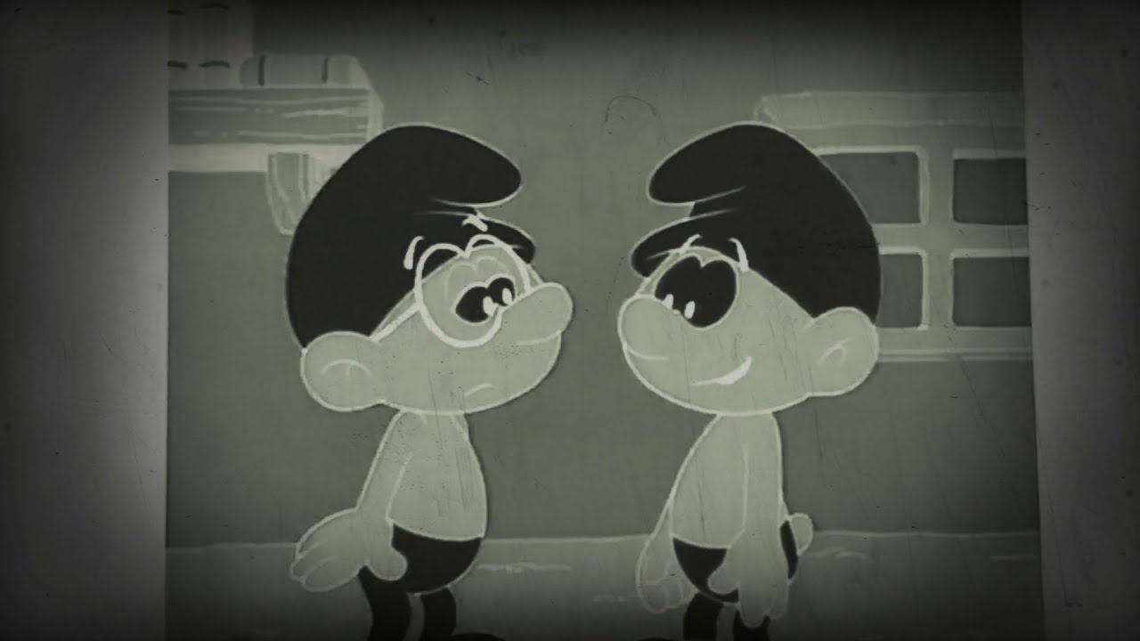 Smurfs spongebob squarepants Gary’s song colorful - YouTube