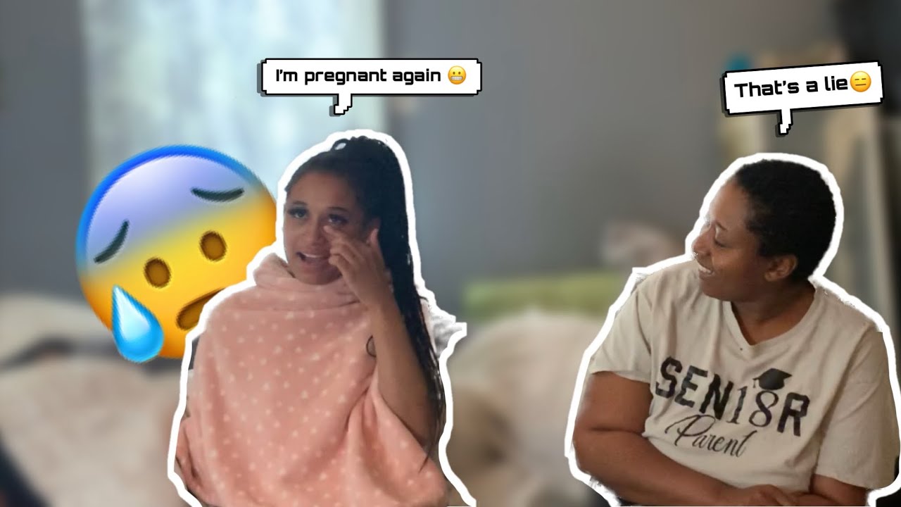 Im Pregnant Prank On Mom Gone Wrong Youtube