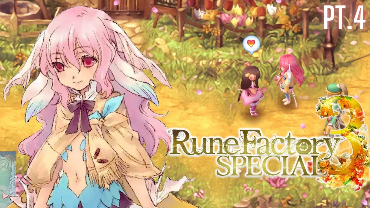 Let's Play Rune Factory 3 Special | pt.4 | Our First Festival: Bean ...
