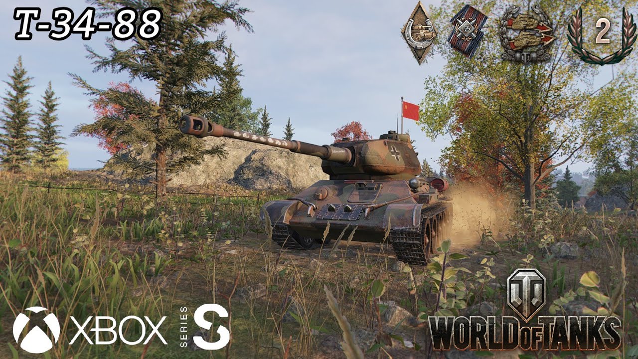 T-34-88 Un tanque Ruso muy icónico con algunas mejoras/World of tanks ...