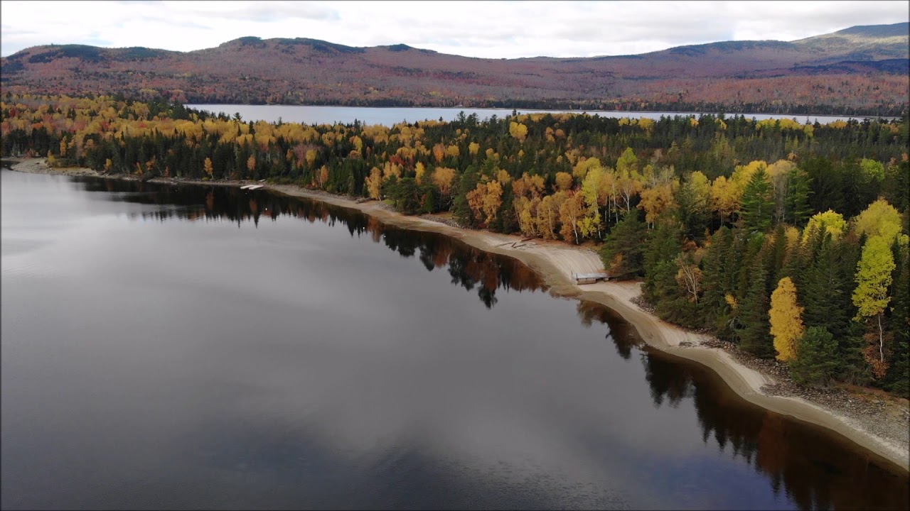 Cupsuptic Lake Aerial Movie - YouTube