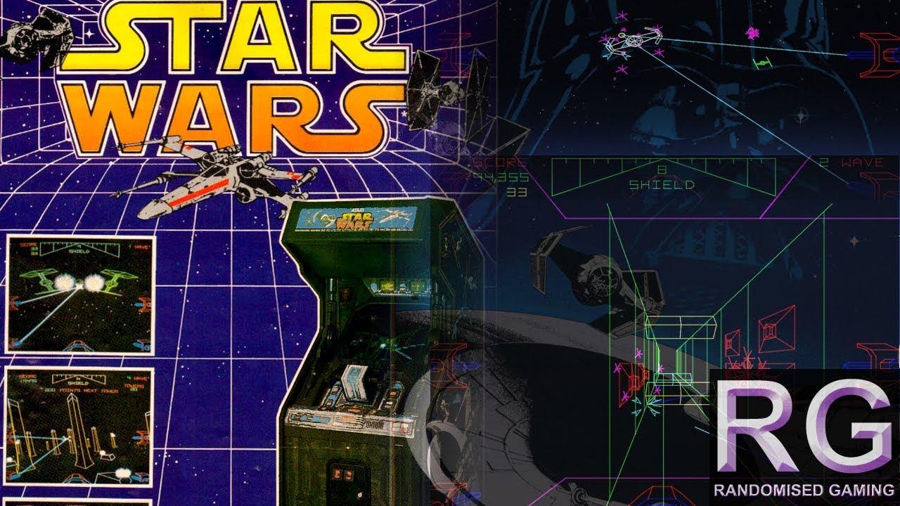 Star Wars - Arcade - Attract & playthrough of the 1983 Atari arcade ...