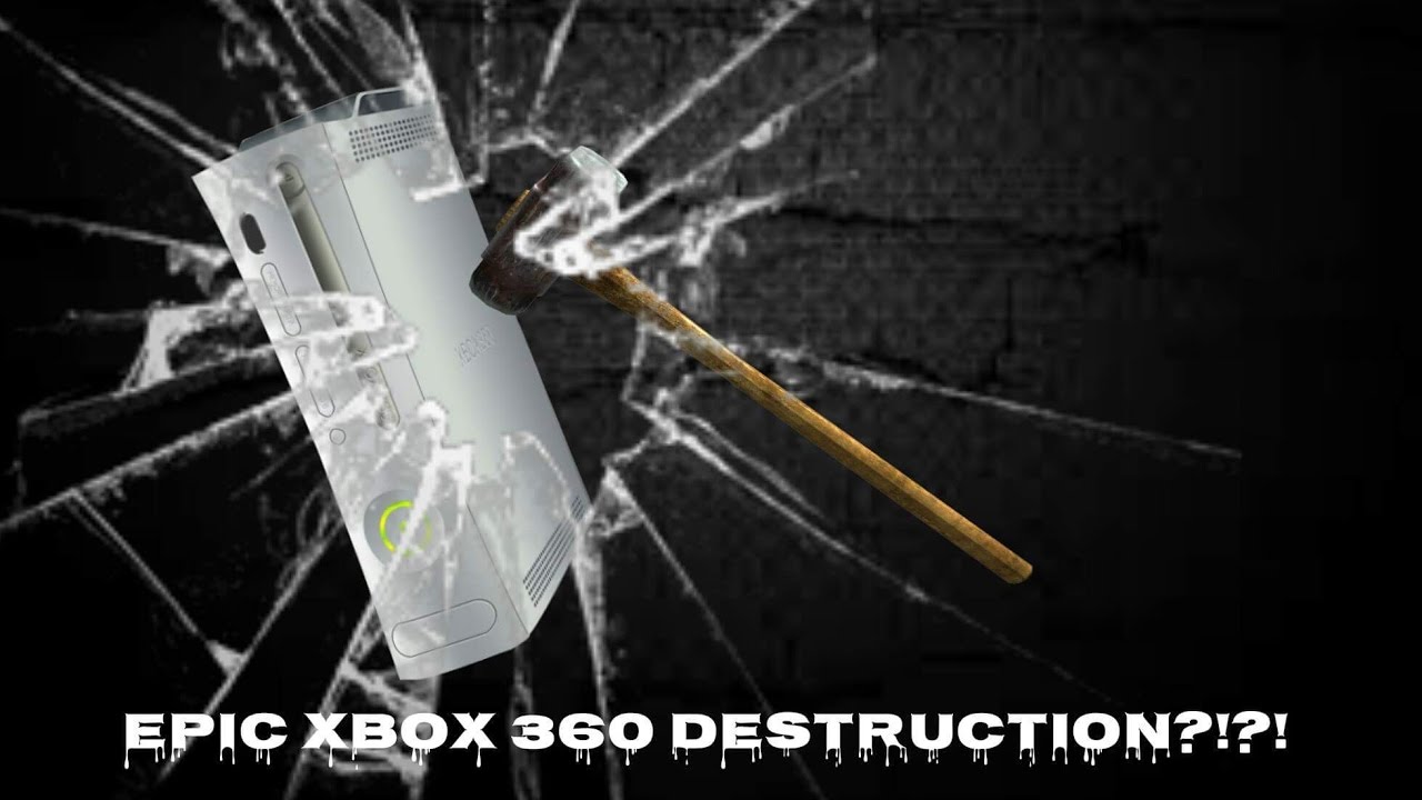 Epic Xbox 360 Destruction - YouTube