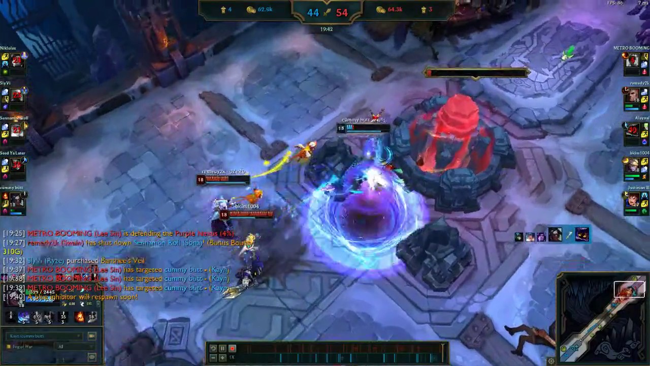 amazing blue kayn aram ending - YouTube