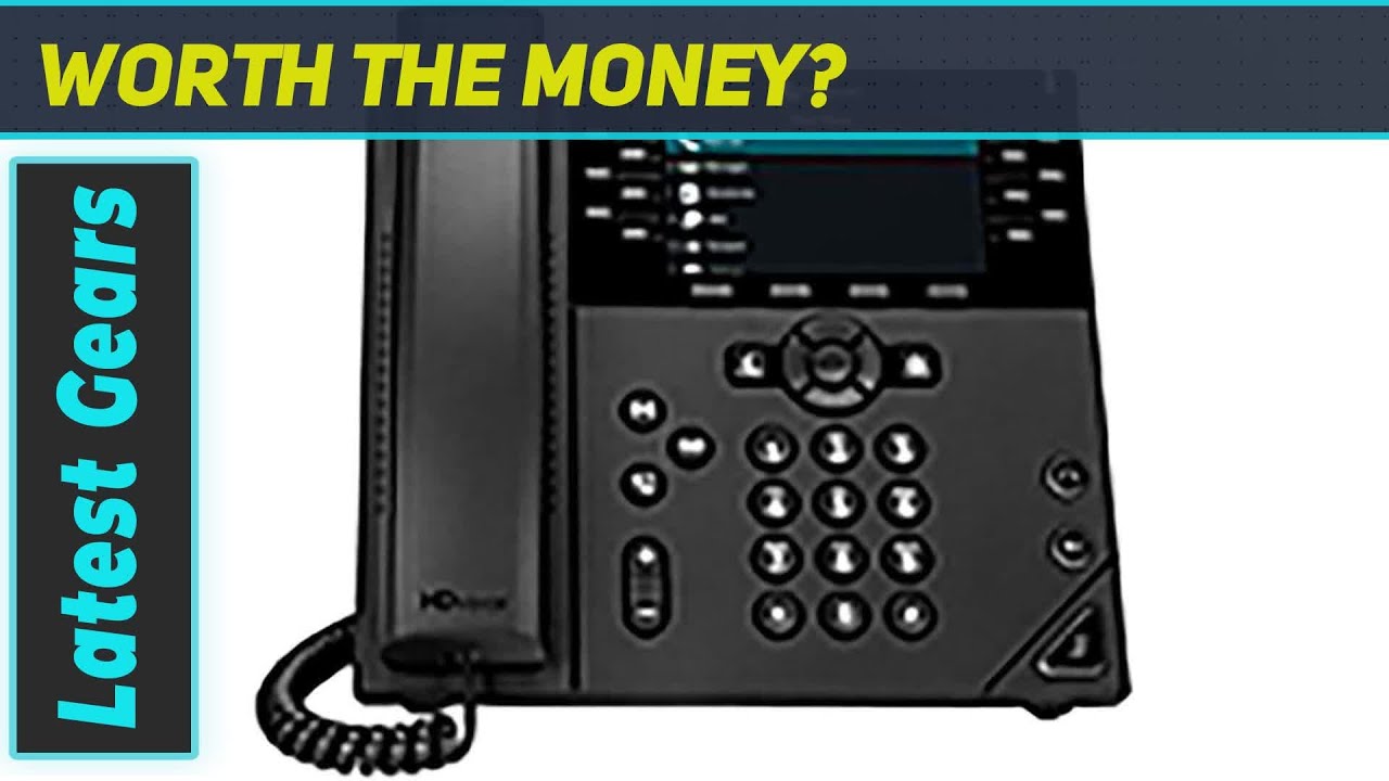 Polycom VVX 450 Business IP Desk Phone: Best 12-Line Phone for ...