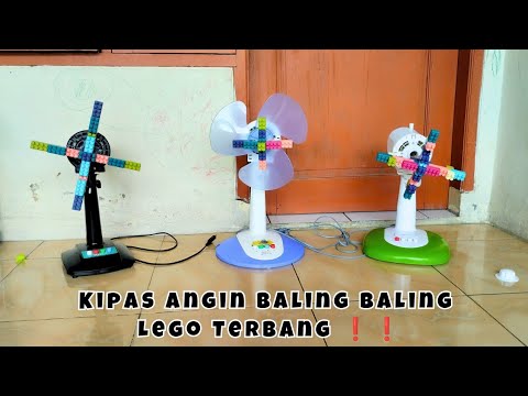 Kipas angin baling baling lego terbang - YouTube