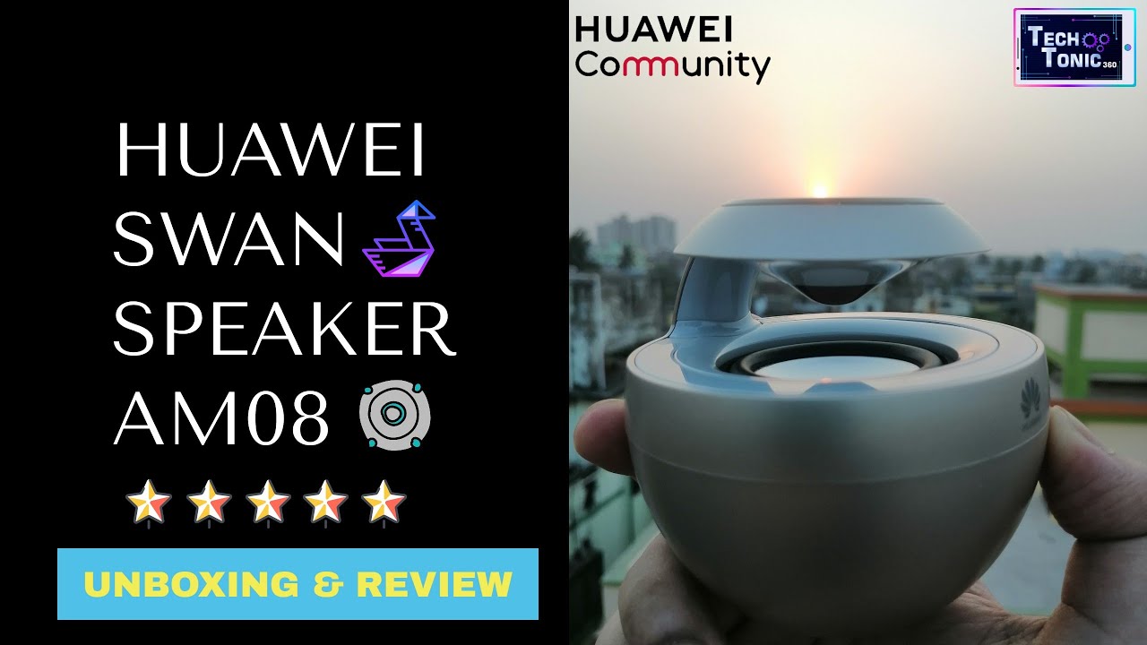 Huawei Swan Speaker AM08 - Unboxing and Review - YouTube