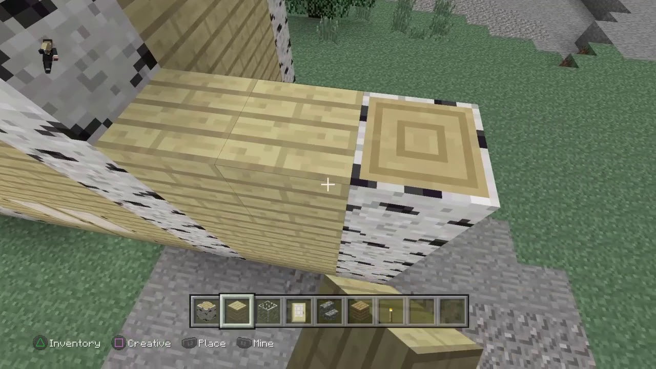 Minecraft Birch Mansion tutorial... - YouTube