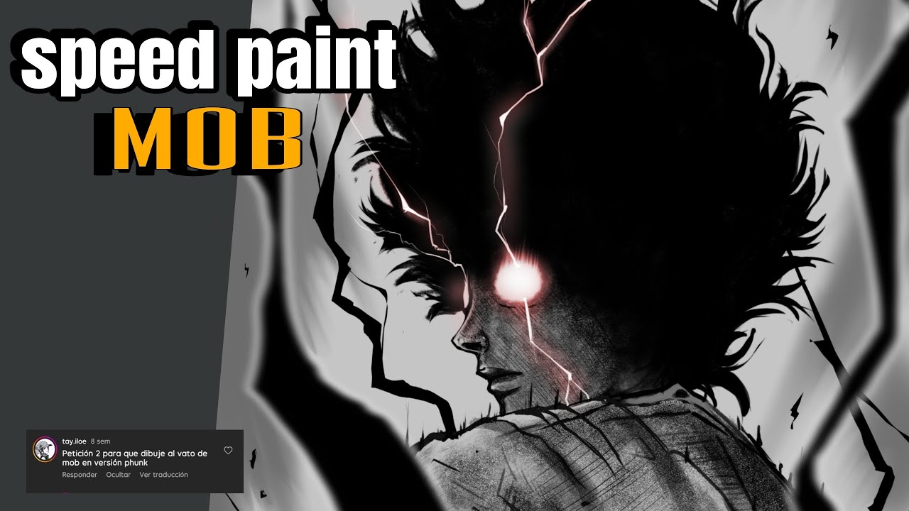 speed paint #mob / digital art - YouTube