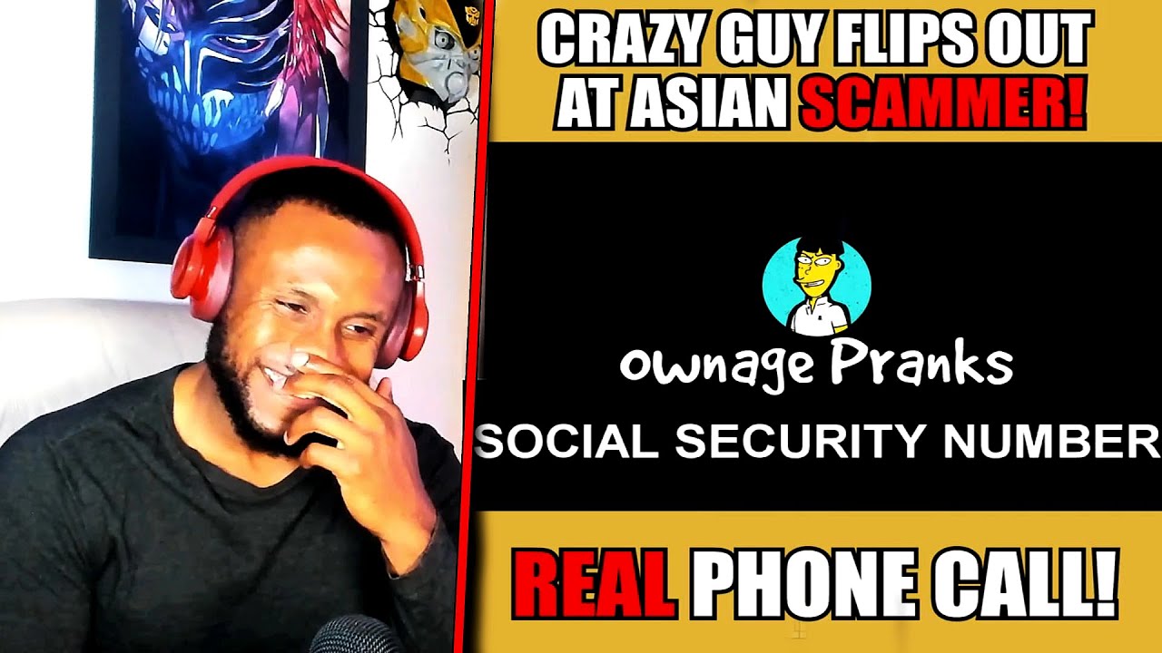 Crazy Guy Flips Out At Asian Scammer (Ownage Pranks) REACTION/REVIEW! - YouTube