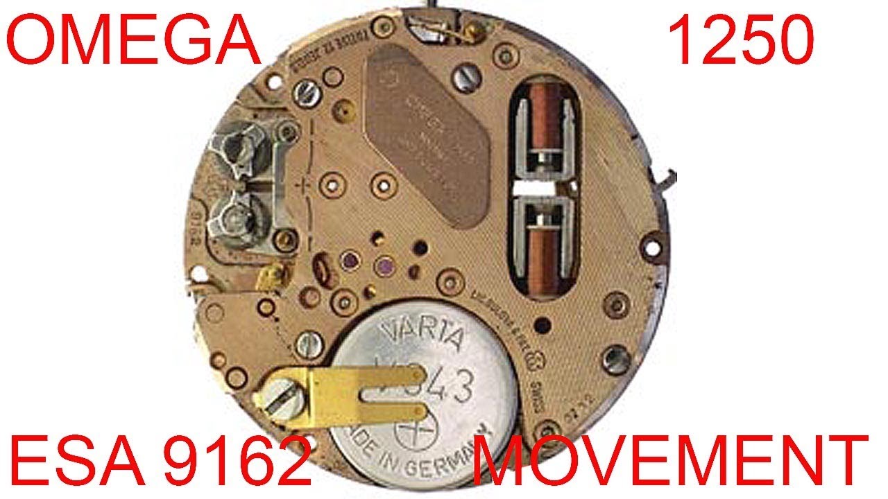 OMEGA CONSTELLATION ETA SWISS - 9162 MOVEMENT | LAU DẦU OMEGA ...