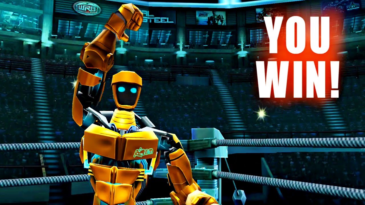 Atom Gold MVP Tournament Real Steel World Robot Boxing Game - YouTube