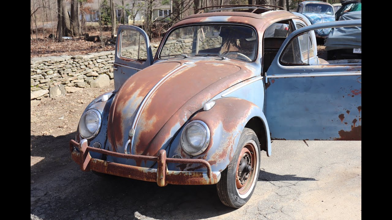 1958 Volkswagen Beetle Ragtop : Starting Work on the 58 Vw Bug Patina ...