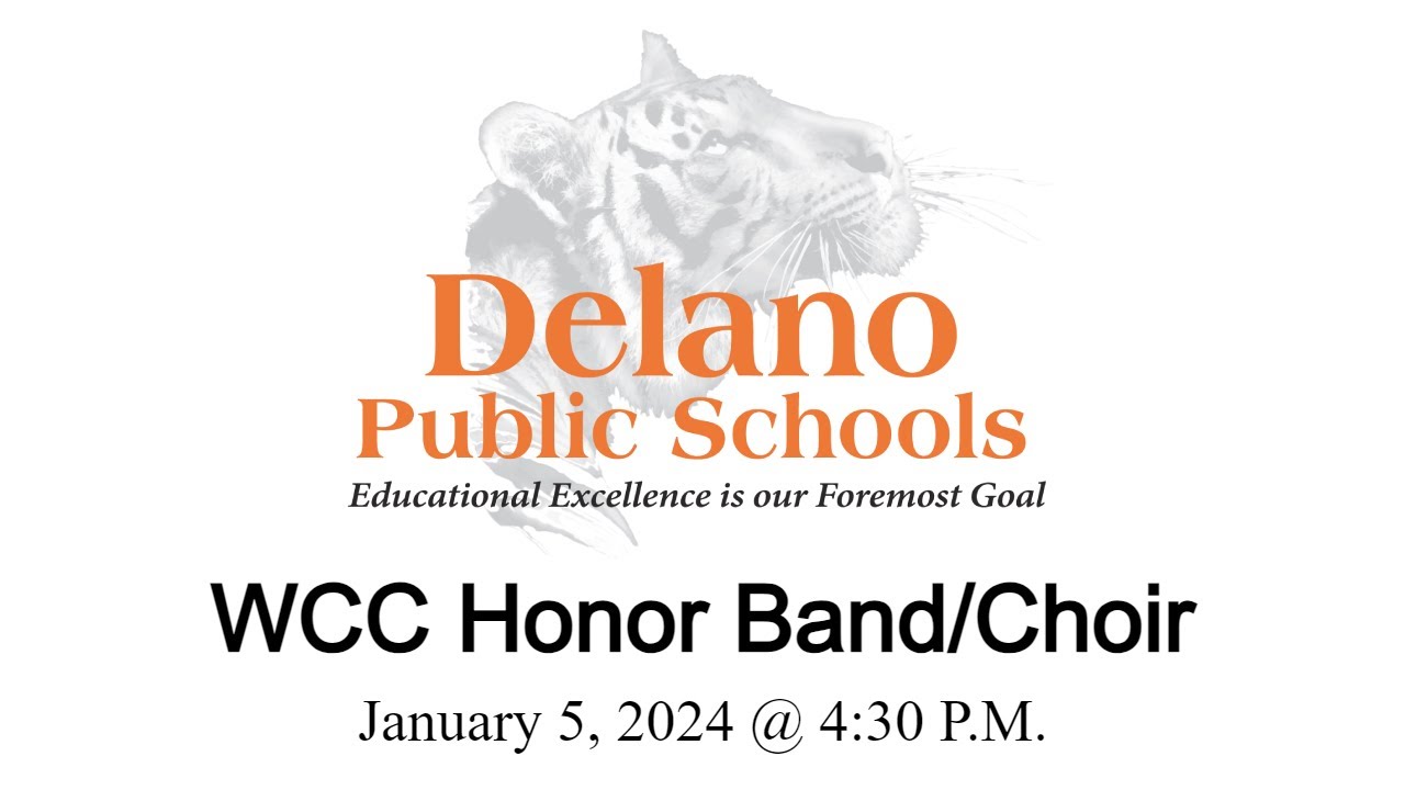 Wright County Conference Honor Band & Choir Concert (Jan 2024) - YouTube