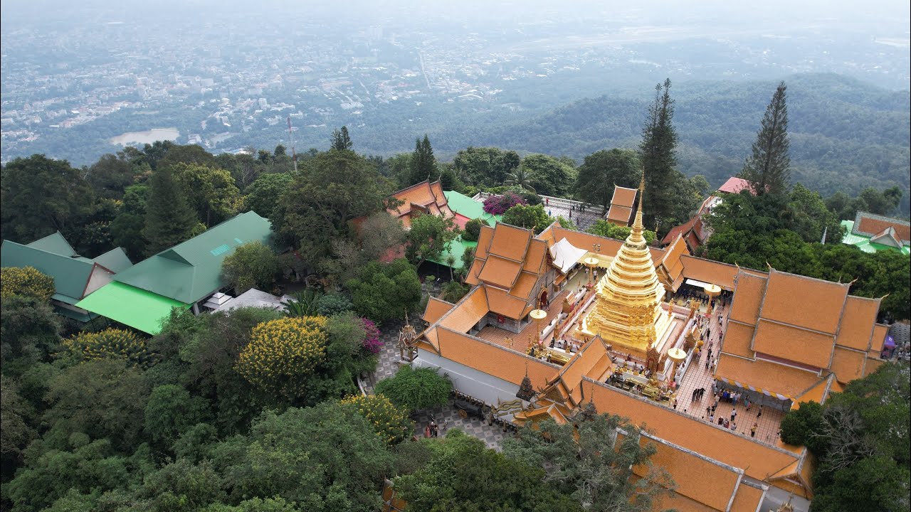 Spa Drone 🚁 - Chiang Mai - Thailand 🇹🇭 - YouTube