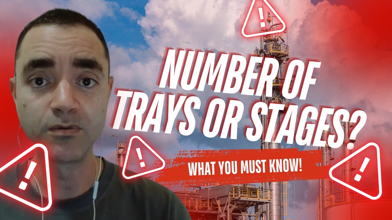 Number of trays in distillation column | How to set column stages in ...
