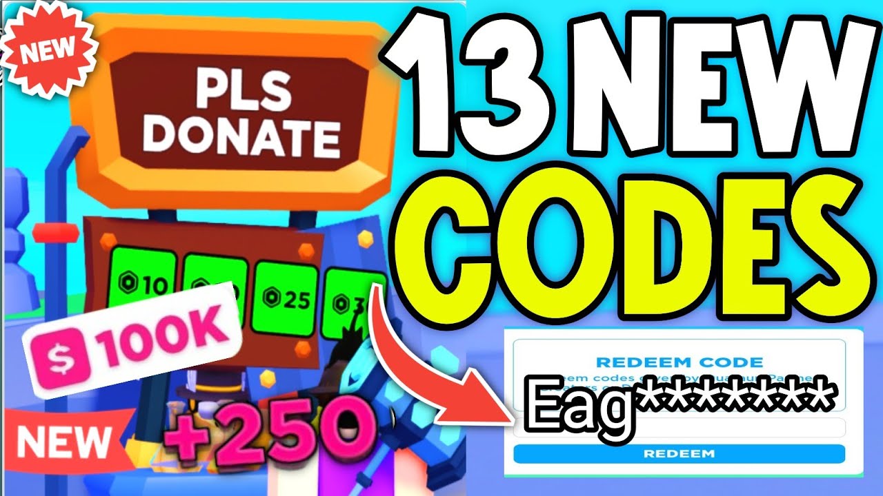 💥 FINELY NEW!!😲PLS DONATE CODE - NEW ROBLOX PLS DONATE CODES CODES - PLS DONATE CODES 2024 - YouTube