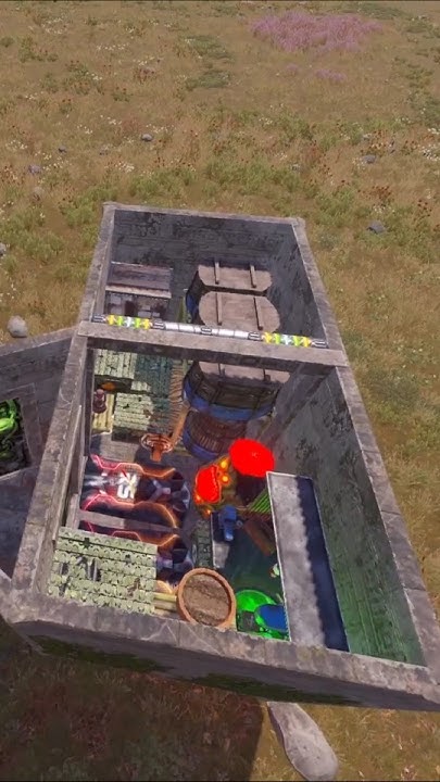 the best 2x1 starter base solo/duo #rustteam #rustgame #rustplayer #shorts - YouTube