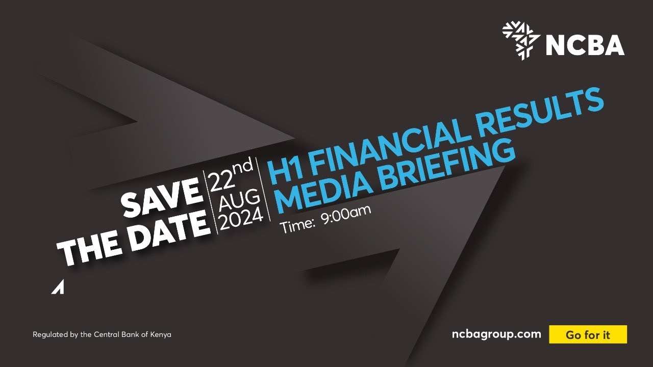 NCBA H1 2024 Financial Results Release - YouTube