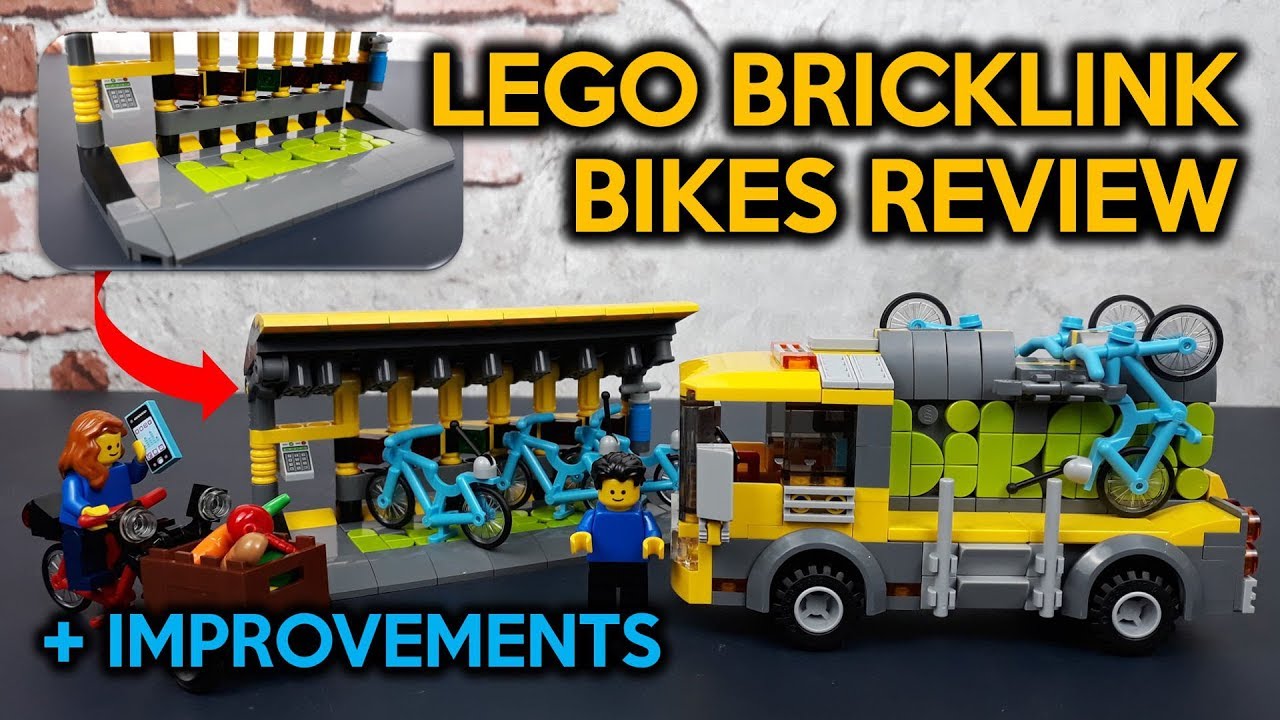LEGO Bricklink AFOL BIKES Review + Improvements! - YouTube