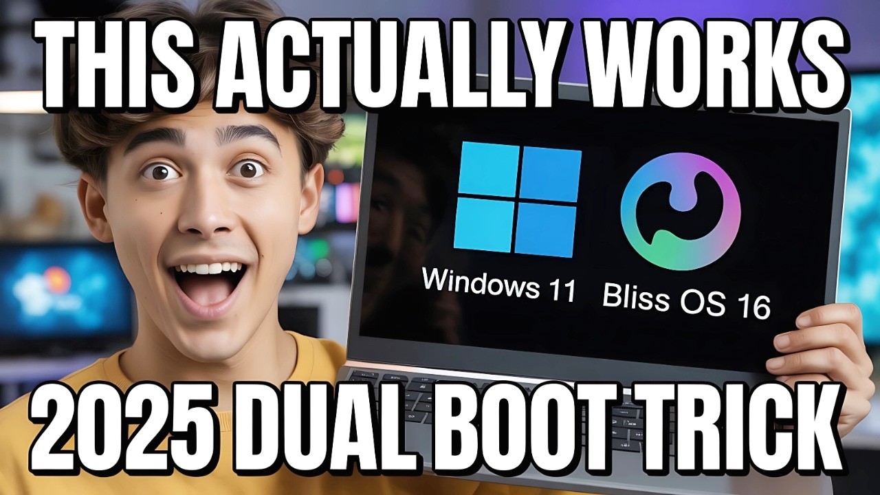 Quick Dual Boot Windows 11 & Bliss OS 16 2025 Method | Bliss OS 16 ...