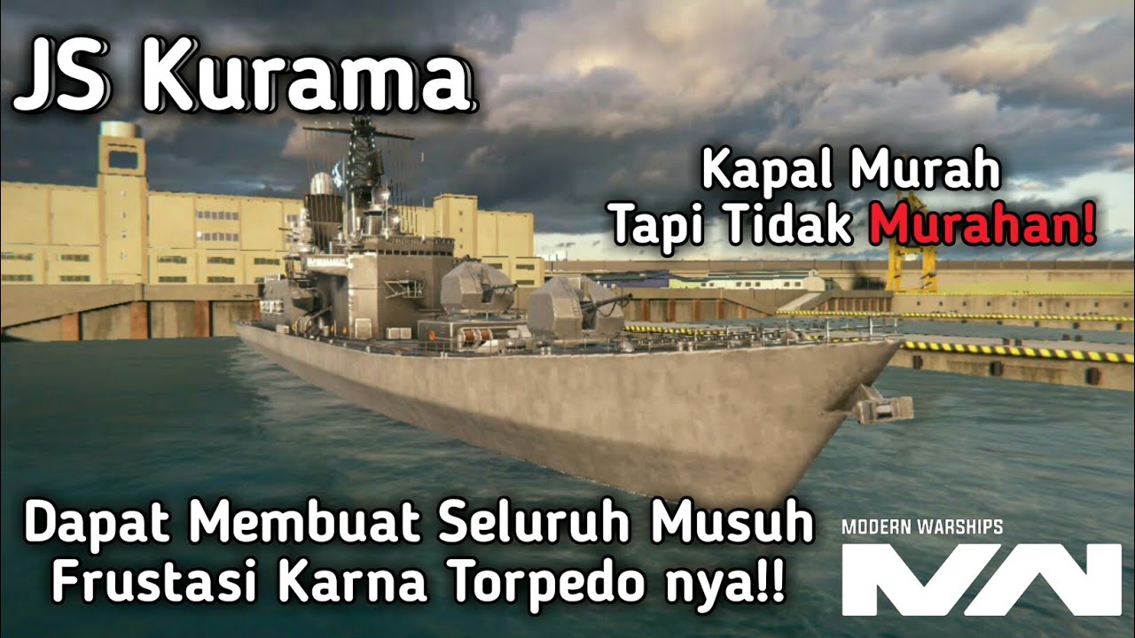 JS Kurama - The Powerful of Japanese ship | Modern Warship Gameplay ...