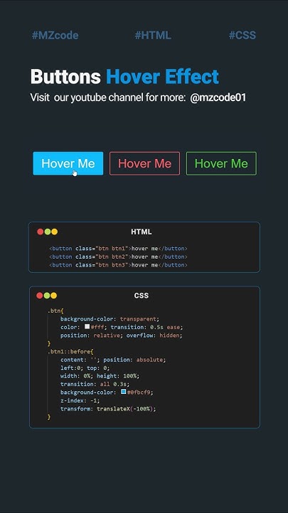 Css Button Hover Effect Tricks 🔥 Css Shorts Coding Webdesign Htmlcss Csstutorial