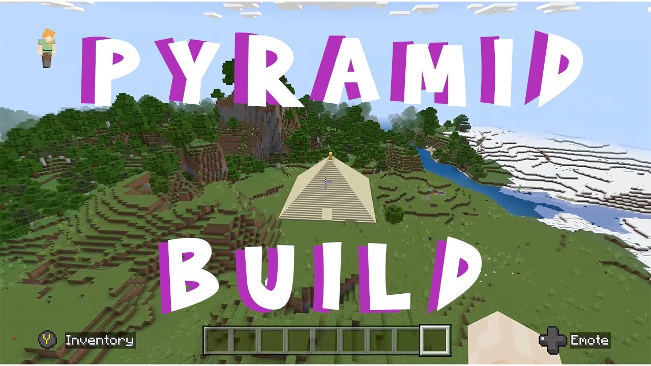 MINECRAFT PYRAMID BUILD [WITH GUARDS] XBOX VIDEO GAMES - YouTube