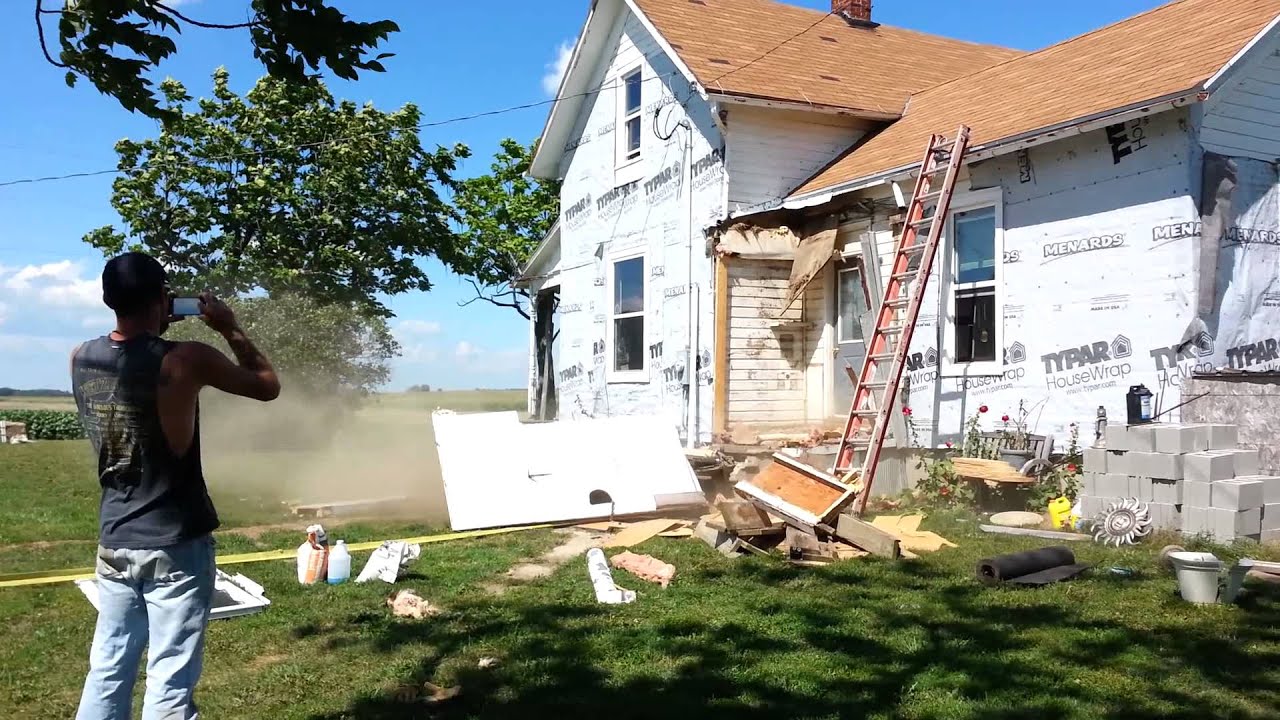 Redneck home remodeling - YouTube