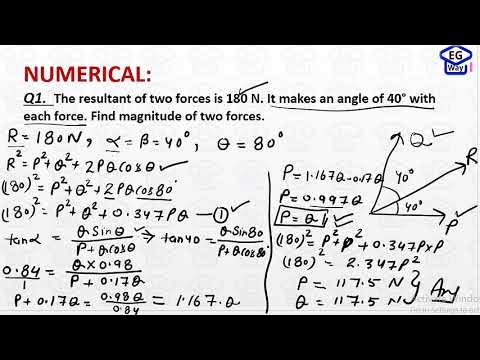 AKTU Fundamentals of Mechanical Engg. Numerical one shot | Mechanics numerical one shot #oneshot ...