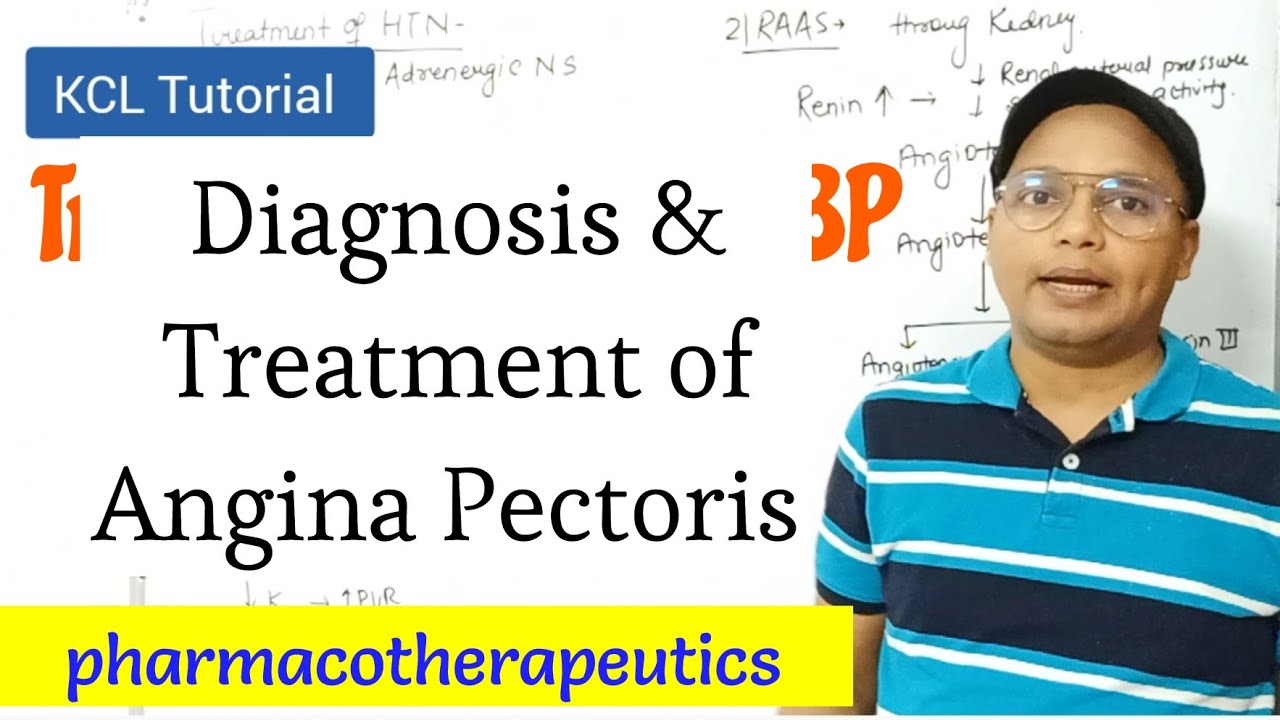 Diagnosis & Treatment of Angina Pectoris - Pharmacotherapeutics ...