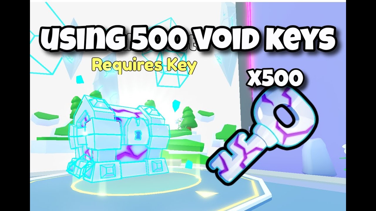 I Opened 500 VOID KEYS & Got THIS... (Pet Simulator 99) - YouTube