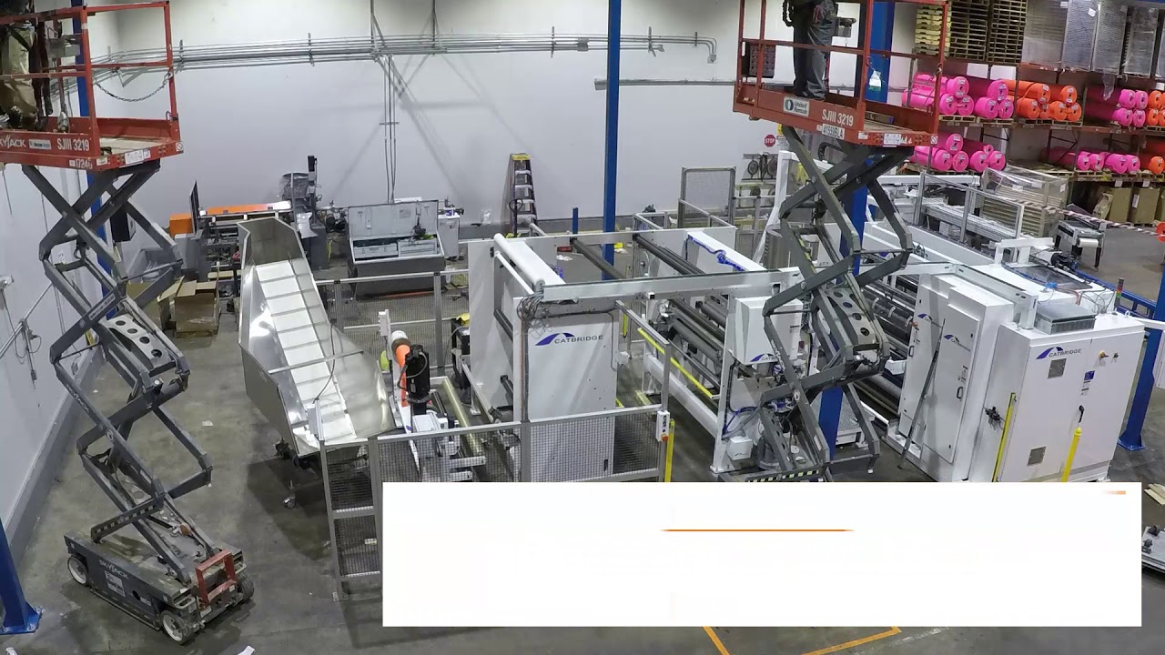 Presco Introduces....The Big Cat Slitter Machine - YouTube