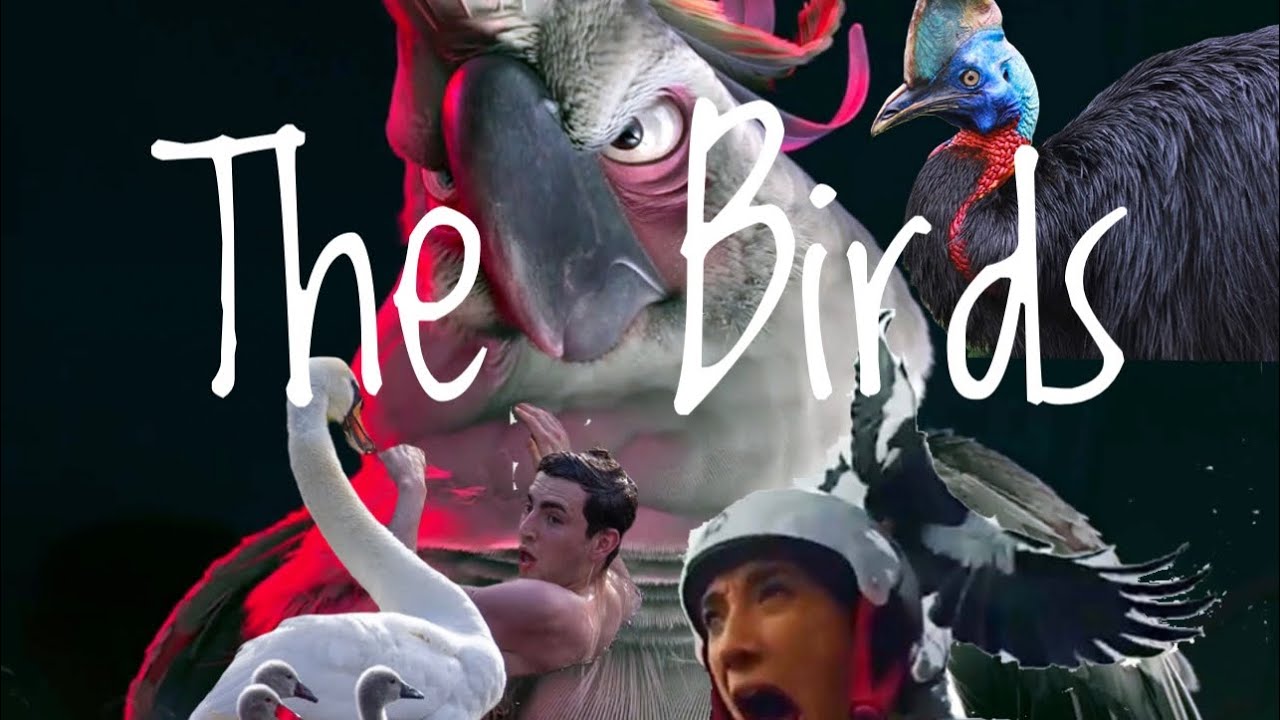 THE BIRDS! - Monster Movie Fact vs Fiction - Birds in Real Life/The ...