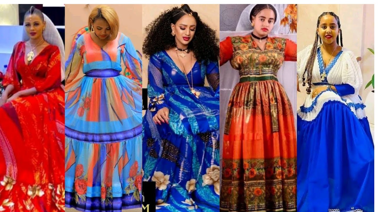 #Ethiopian traditional Clothes #shifone design #Habeshan #fashion - YouTube