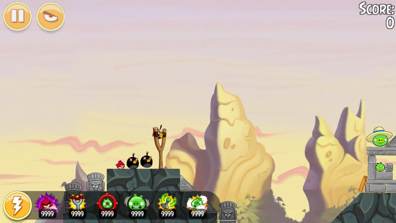 Angry Birds Seasons v4.1.1 Android Port gameplay! (With 1AM Premiere ...