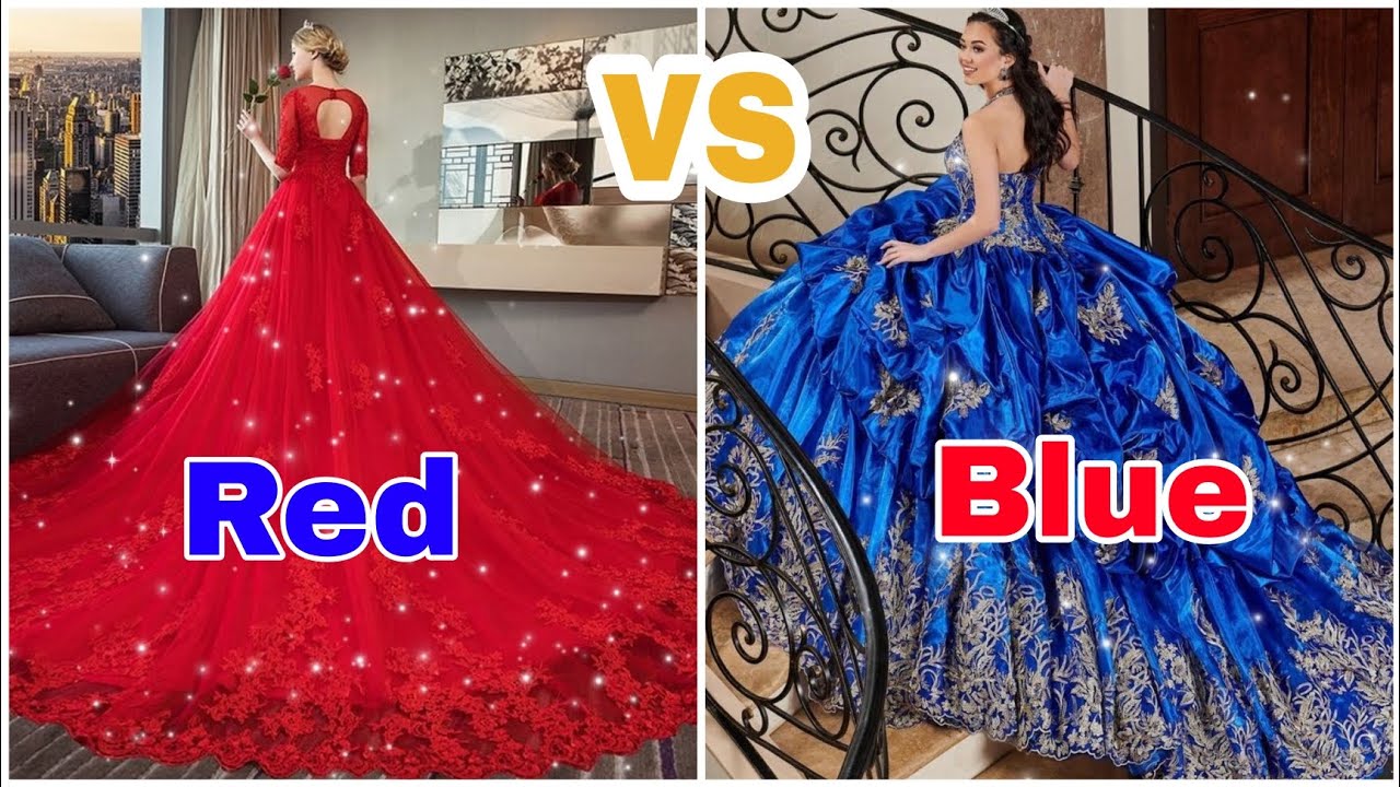 Red vs Blue| Blue vs Red| Which is your favourite| Choose One (Pick one ...