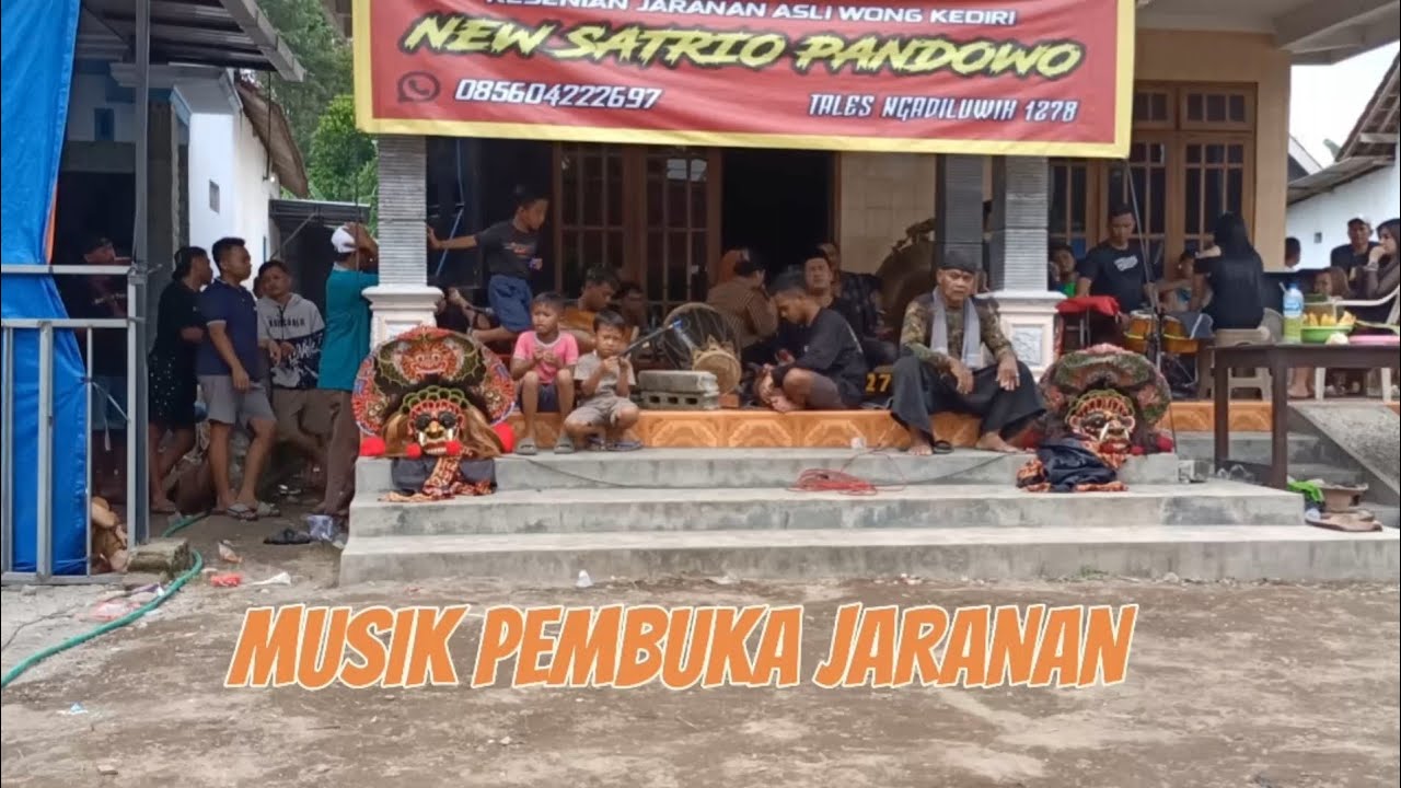 MUSIK SAKRAL PEMBUKA JARANAN NEW SATRIO PANDOWO DI DESA JABANG #jaranan ...